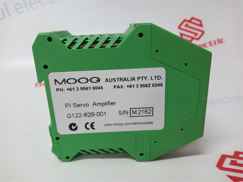 MOOG G122-829-001 New AUTOMATION Controller MODULE DCS PLC Module - Goodao Technology Co., Ltd.